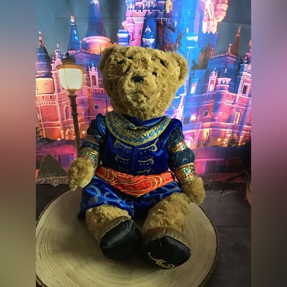 Disney | Toys | Disney Aladdin Genie Teddy Bear Plush Broadway Musical ...
